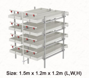Poultry Hydroponic Green Forage Sprouted Barley Fodder System - Thump